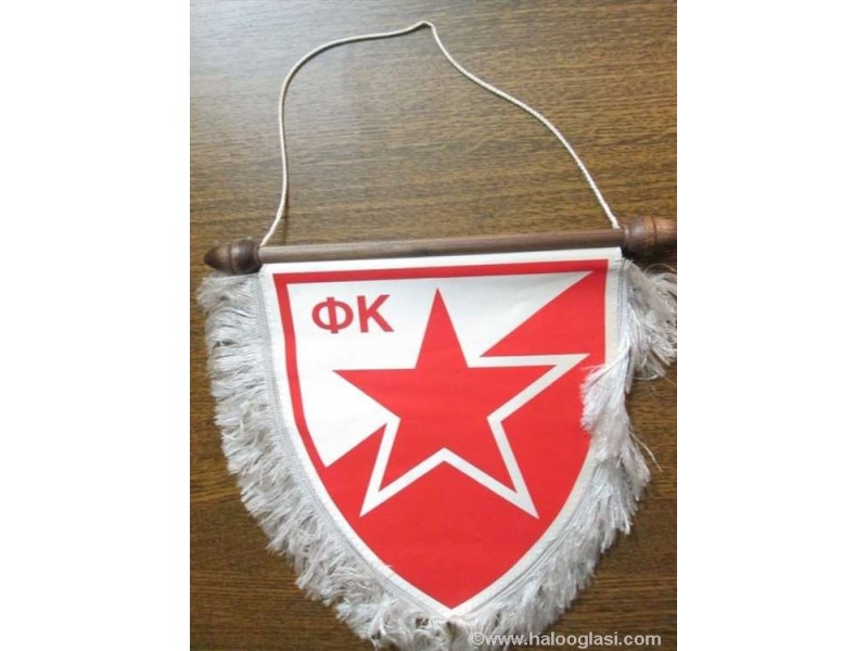 Zastavica FK Crvena Zvezda