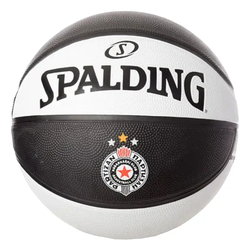 Splading Lopta za košarku Partizan, Crno-bela
