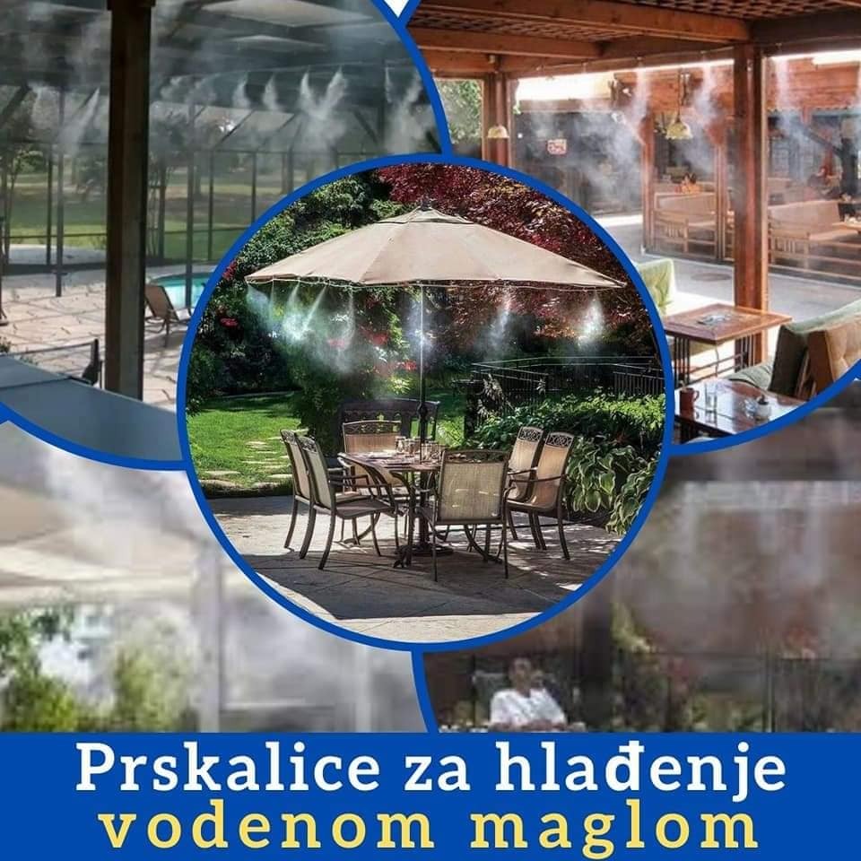 Crevo sa raspršivačem za VODENU MAGLU