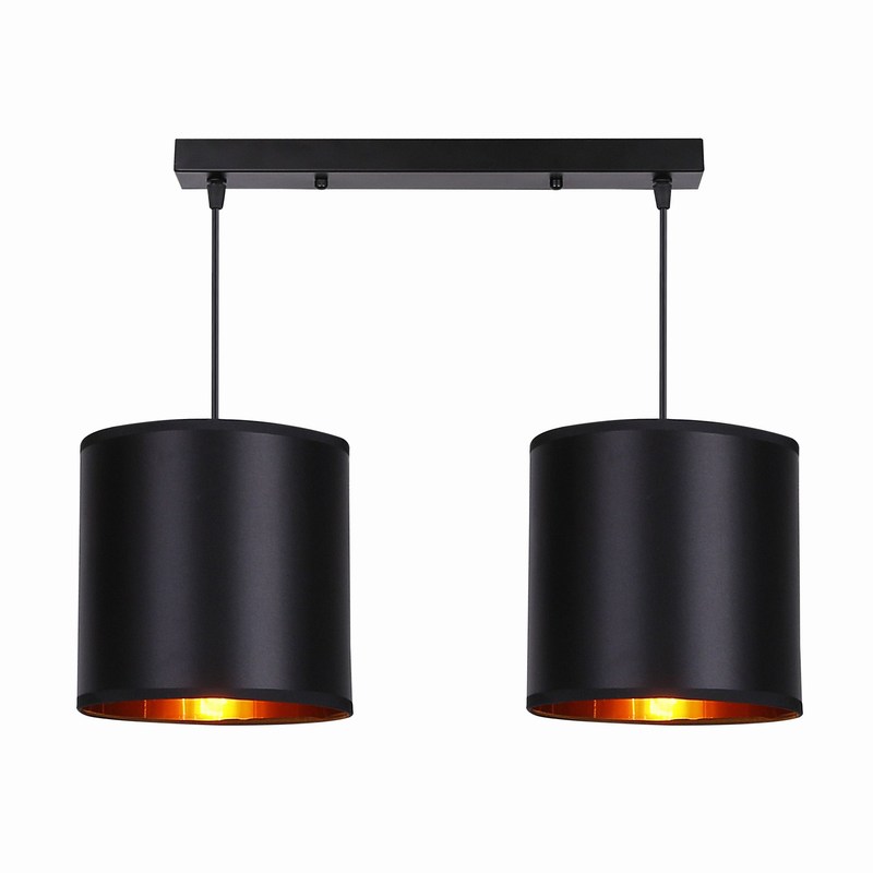 Candi Lux Viseća Lampa Crna 4 2x40W E27