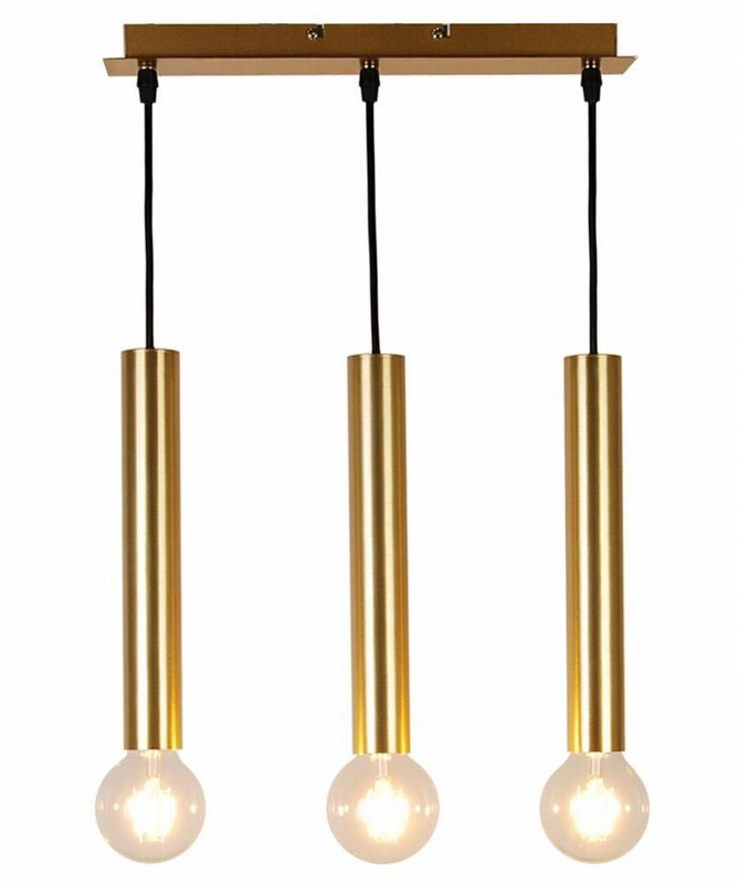 Dallas Viseća Lampa Zlatna 3x40W E27
