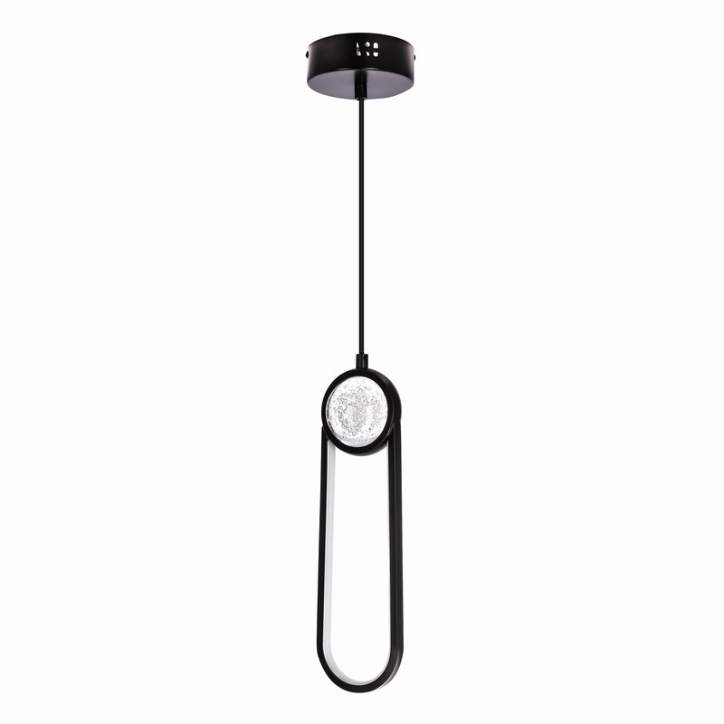 Lacrima Viseća Lampa Crna 10cm 15W LED 3000K