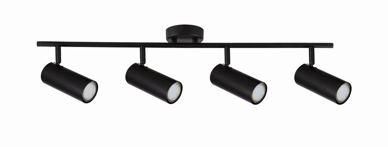 Colly Zidna Lampa Crna 4x15W GU10