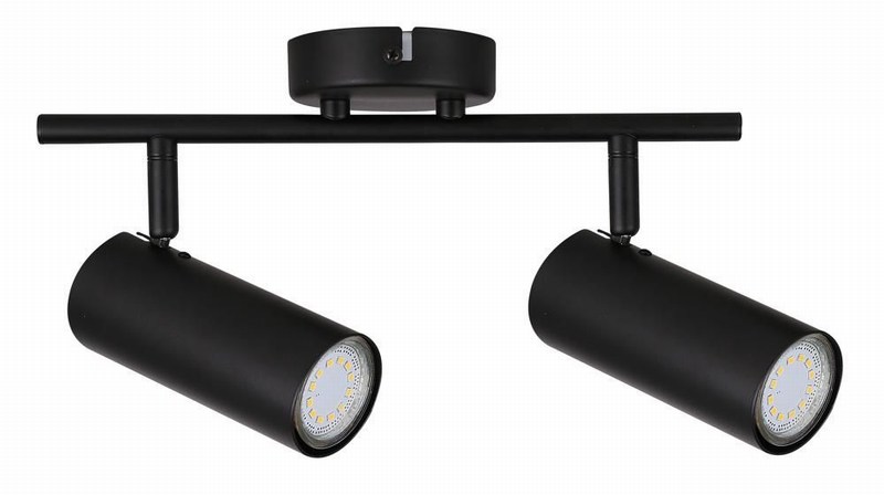 Colly Zidna Lampa Crna2x15W GU10