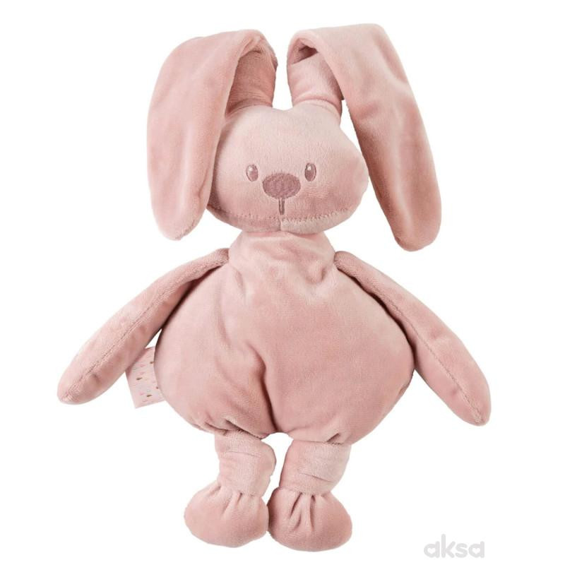 Nattou plišani zeka Lapidou Cuddly pink