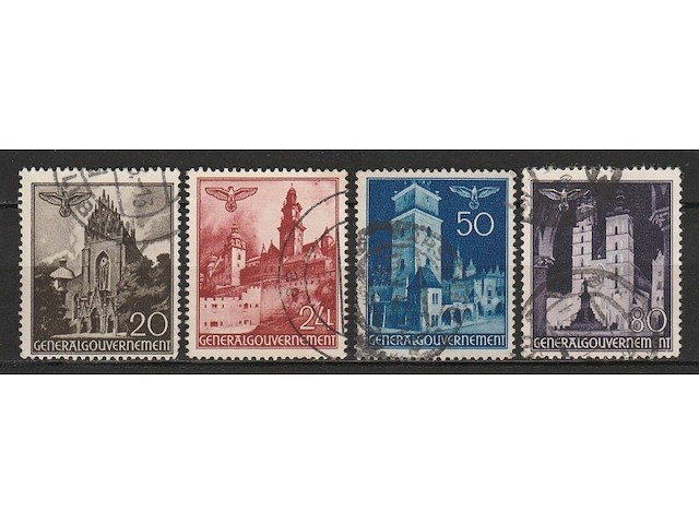 Generalgouvernement - 1940 - Historic Buildings