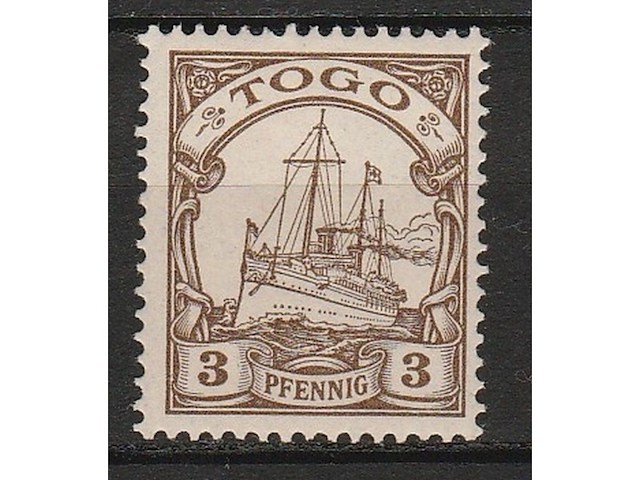 Togo - 1900 - SMS `Hohenzollern` - MH