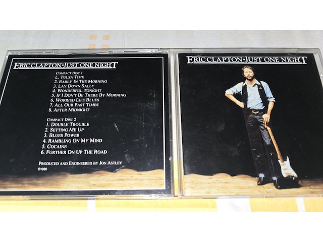 Eric Clapton - Just one night 2CDa