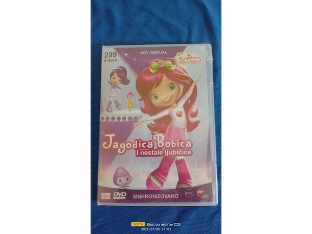 DVD CRTANI FILM - JAGODICA BOBICA I NESTALE LJUBICICE