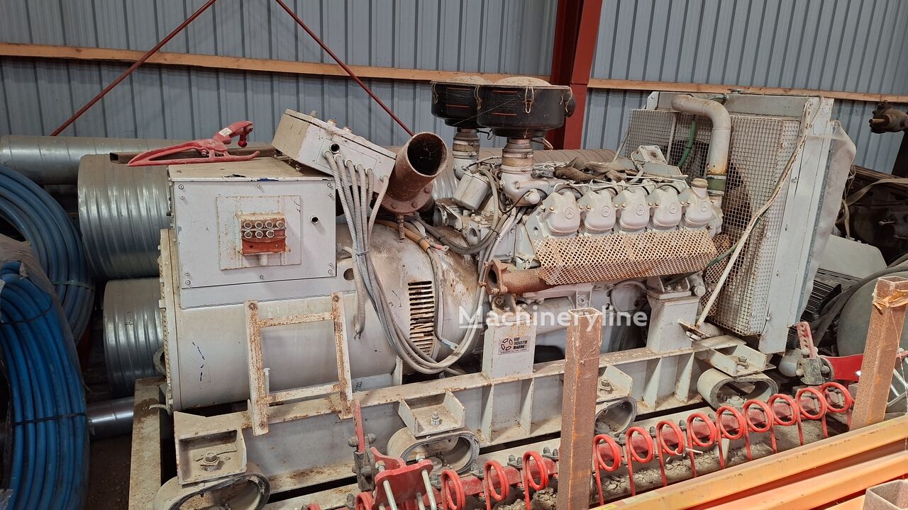 Mercedes-Benz 01-423 209kW & Ansaldo 330/400 KVA generator diesel generator