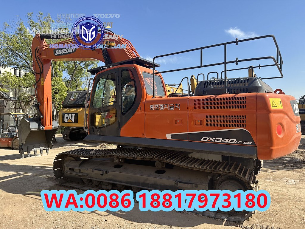 Doosan DX340LC bager guseničar