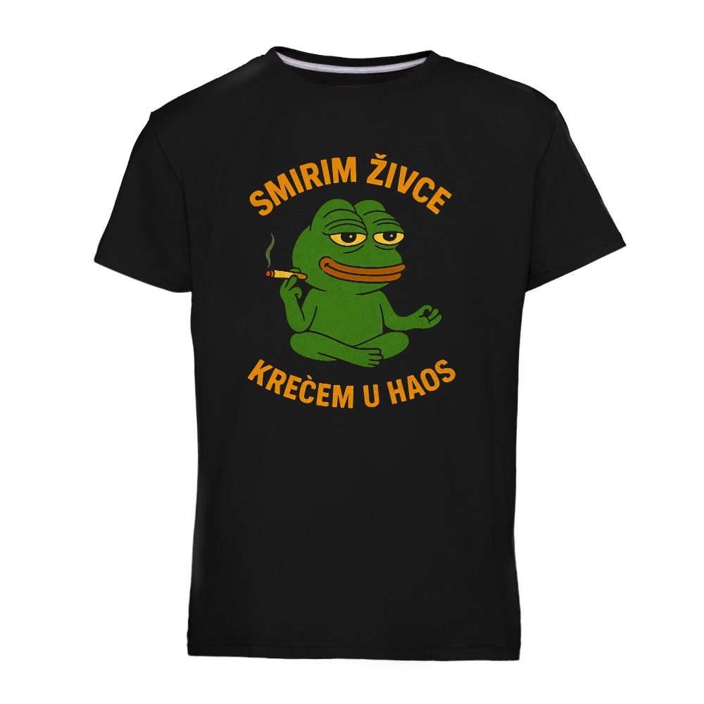 Smirim Zivce - Muska Majica