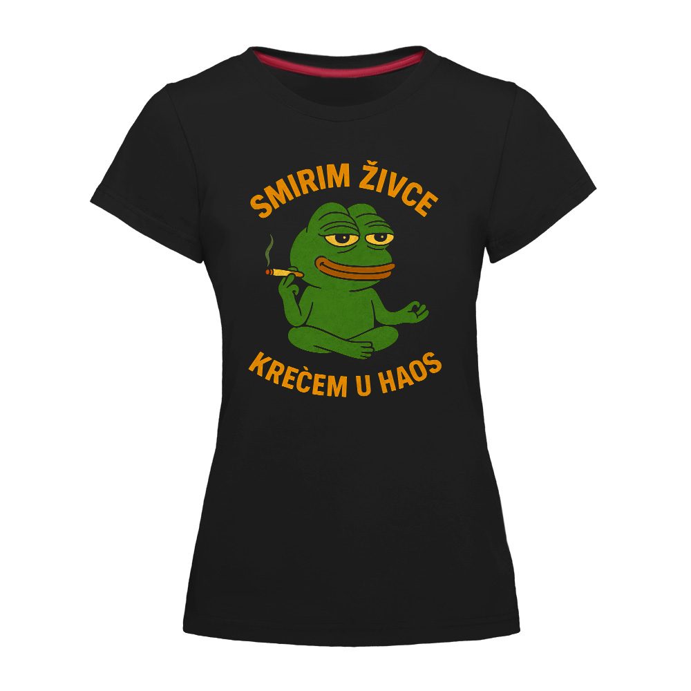 Smirim Zivce - Zenska Majica