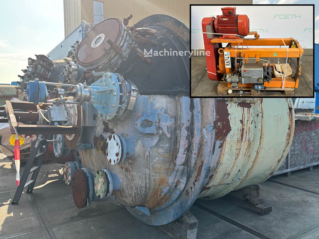 Pfaudler Werke BE-8000 hemijski reaktor