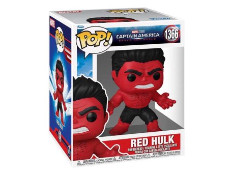 FUNKO POP! Super: Captain America Brave New World - Red Hulk, 15cm