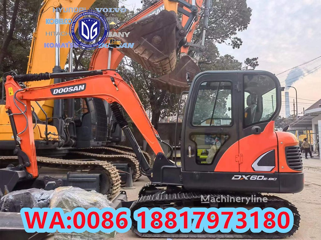 Doosan DX60E-9C mini bager
