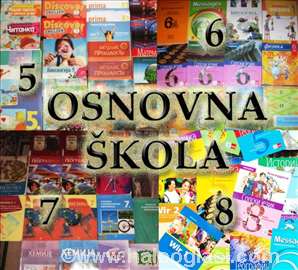 Osnovni komplet - 5,6,7 i 8 raz - udžbenici knjige