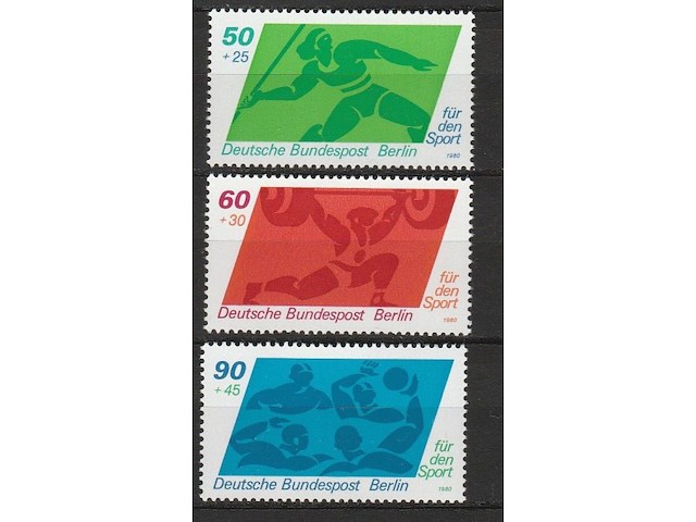 Berlin - Für den Sport - Sports Aid - 1980 - MNH
