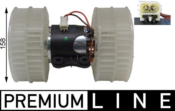 Ventilator kabine/unutrašnjeg prostora MAHLE AB 40 000P