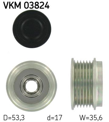 Remenica alternatora SKF VKM 03824