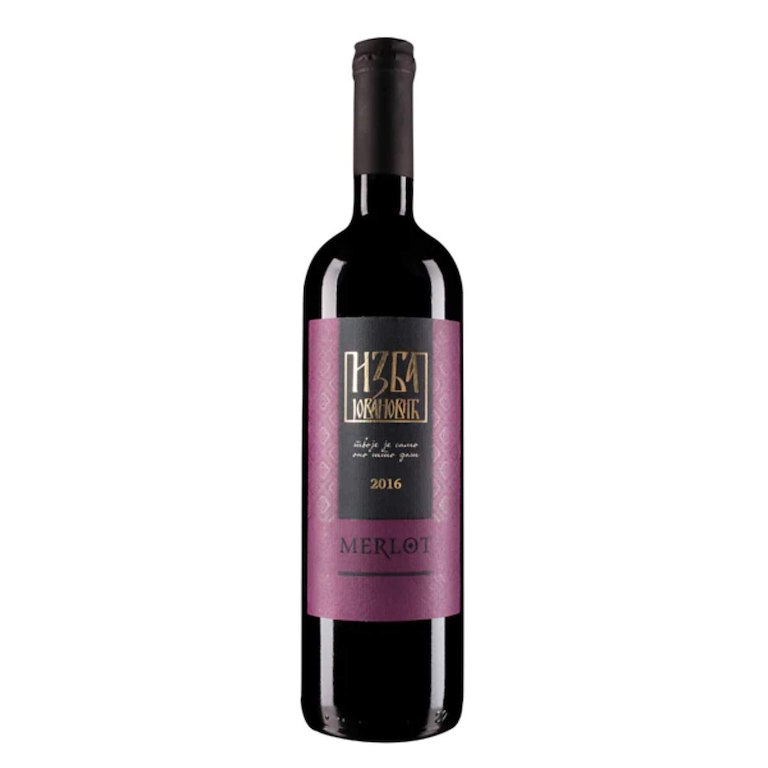 Izba Jovanovic vino merlot 0,75l
