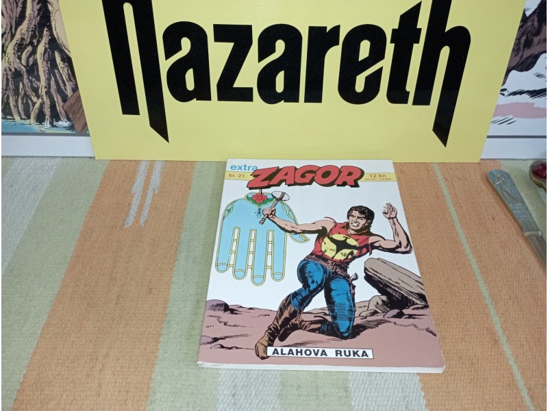 ZAGOR extra - broj 21 Epizoda: ALAHOVA RUKA Izdavač: