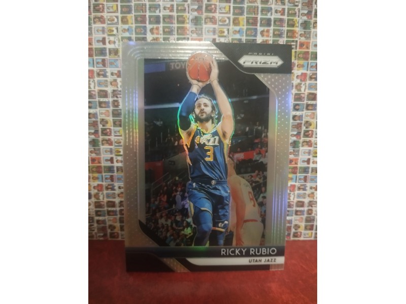 NBA Panini Silver Prizm 2018 19 - Ricky Rubio