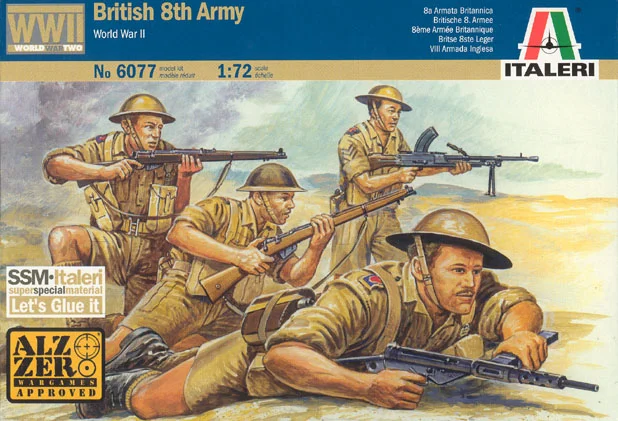 ITALERI 1/72 British 8th Army WWII