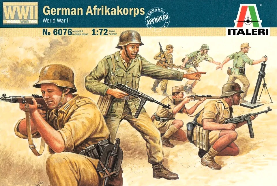 ITALERI 1/72 German Afrika Korps WWII