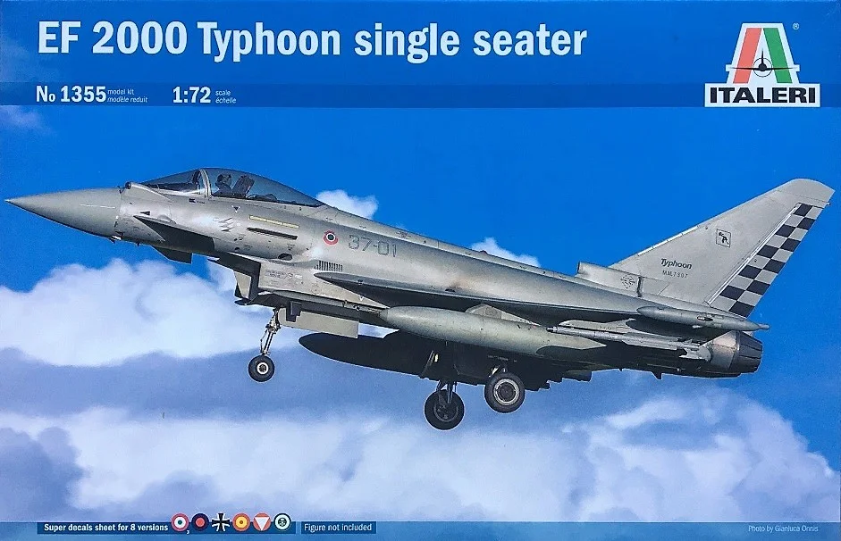 ITALERI 1/72 EF-2000 Typhoon single seater