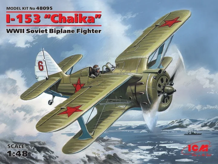 ICM 1/48 I-153 „Chaika“