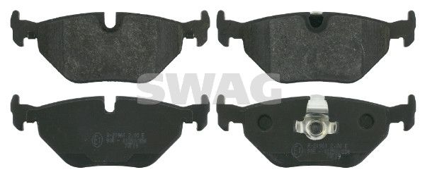 Komplet pločica, disk-kočnica SWAG 20 91 6190