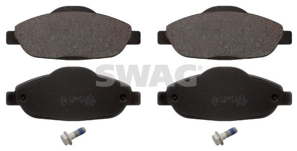Komplet pločica, disk-kočnica SWAG 62 91 6844
