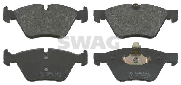 Komplet pločica, disk-kočnica SWAG 20 91 6503