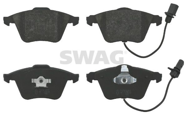 Komplet pločica, disk-kočnica SWAG 30 91 6584