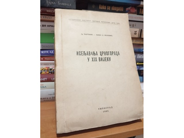 Iseljavanja Crnogoraca u XIX vijeku,Djordjije Pejović