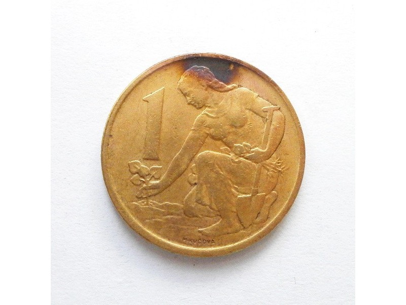 Čehoslovačka 1 kruna 1976