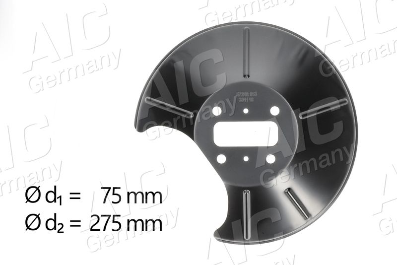 Lim za zaštitu od prskanja, kočioni disk AIC 57248