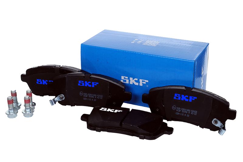Komplet pločica, disk-kočnica SKF VKBP 80096 A