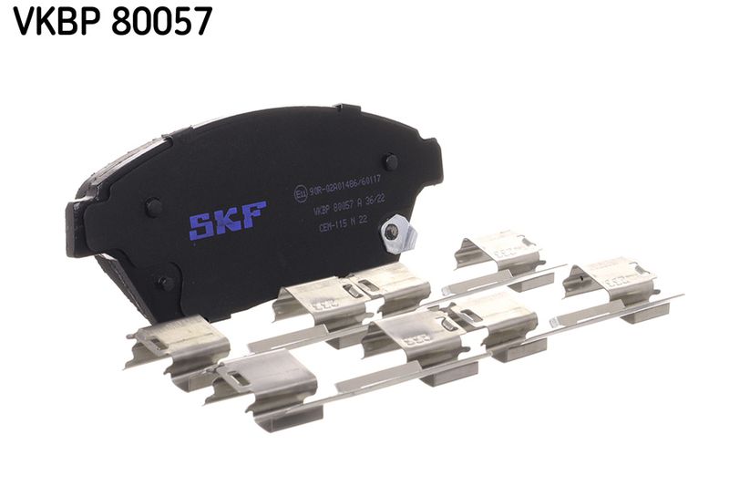 Komplet pločica, disk-kočnica SKF VKBP 80057 A