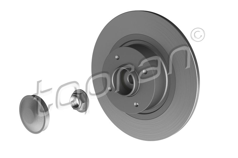 Kočioni disk TOPRAN 700 643