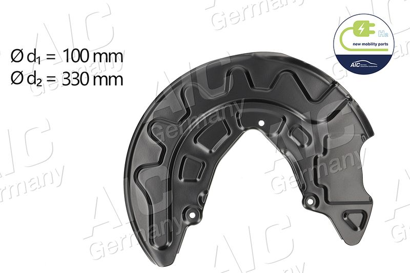 Lim za zaštitu od prskanja, kočioni disk AIC 58779