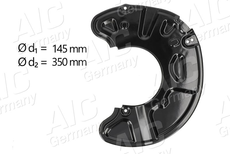 Lim za zaštitu od prskanja, kočioni disk AIC 56173