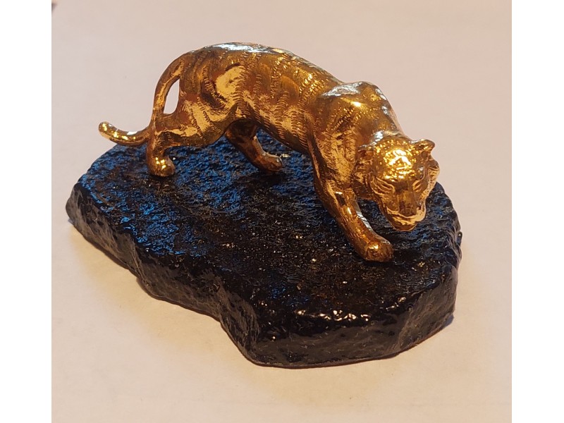 Fengshui Tigar ( vodolija ) Zodiac 24 kt pozlata