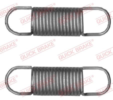 Set za popravku, poluga ručne kočnice (kočione čeljusti) QUICK BRAKE 113-0523