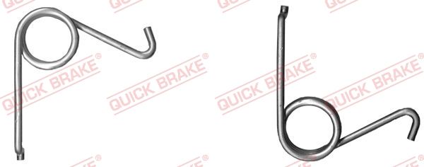 Set za popravku, poluga ručne kočnice (kočione čeljusti) QUICK BRAKE 113-0522