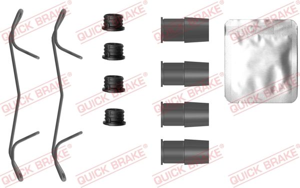 Komplet pribora, pločica disk kočnice QUICK BRAKE 109-0125