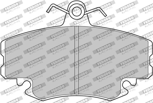 Komplet pločica, disk-kočnica FERODO RACING FCP845R