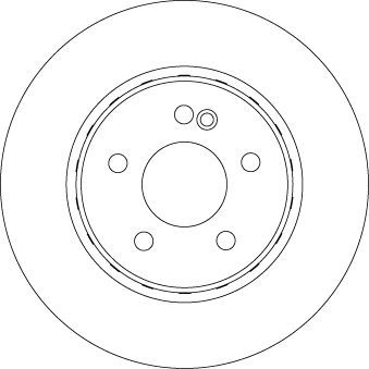 Kočioni disk TRW DF6646S