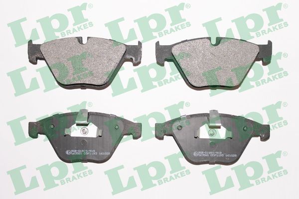 Komplet pločica, disk-kočnica LPR 05P1193